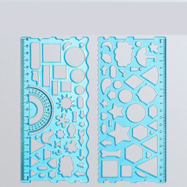 Creative Multifunctional Students Office Measuring Tool Geometric ...