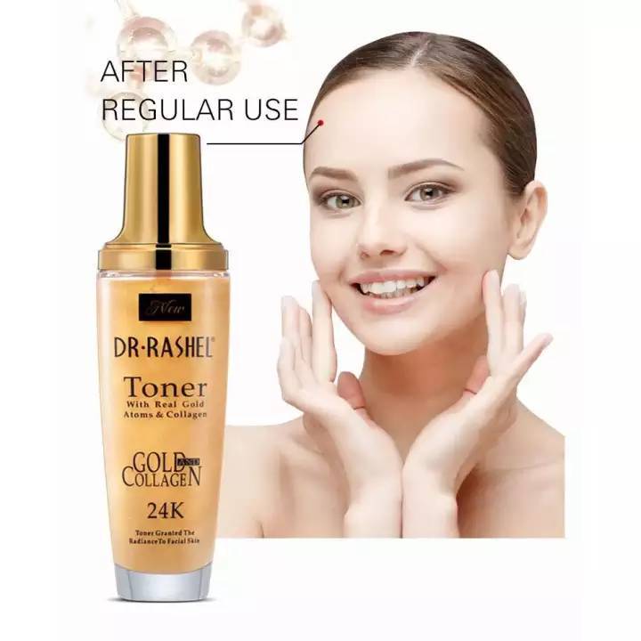Dr Rashel Toner With Real Gold Atoms & Collagen 120ml | Daraz.com.np