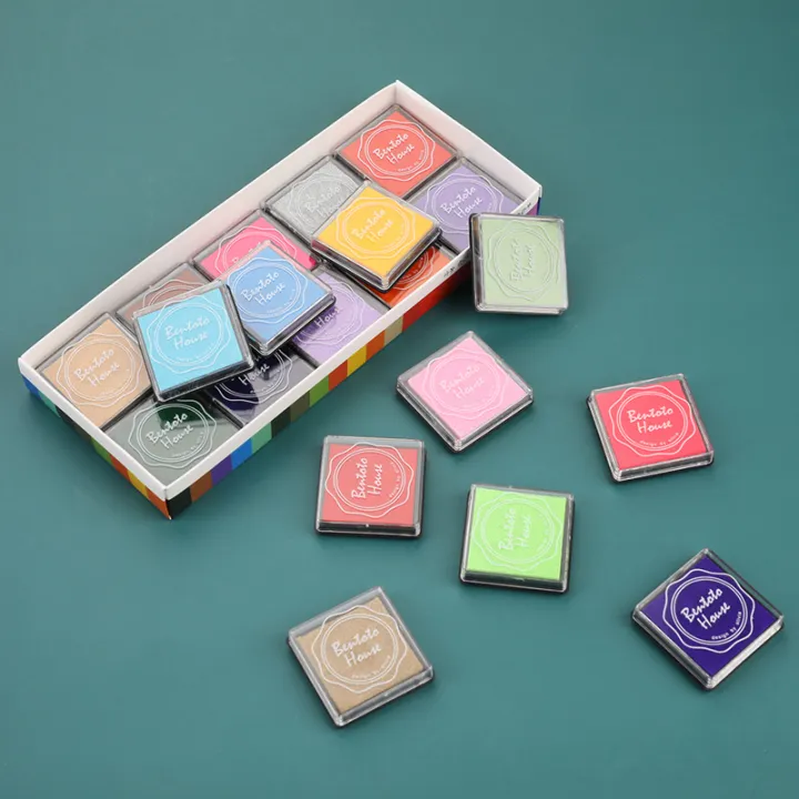 20PCS Giant Ink Pads Multi-colored Stamp Pads for DIY Craft ...