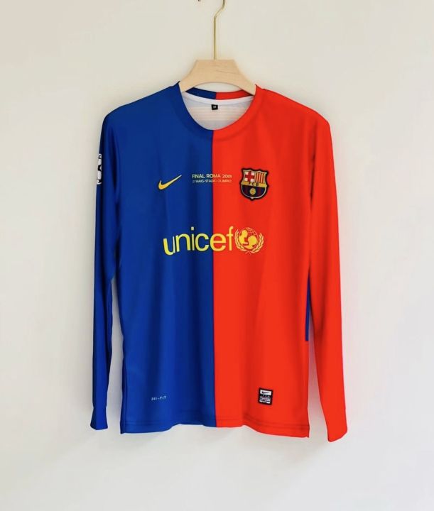 Messi 2009 Final Retro Kit Full Sleeves (Vintage Messi) | Daraz.com.np
