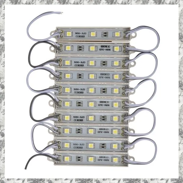 CGearuppt 1*10pcs 5050 SMD 3 LED Module LED Strip String Light ...
