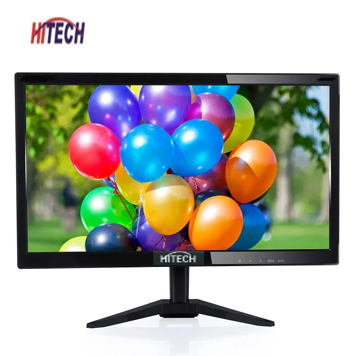 Hitech 19" Led Monitor With VGA & HDMI Supported | Daraz.com.np