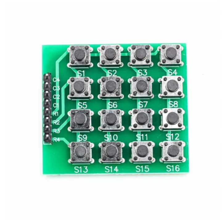 MCU kit for module board bread keyboard 48pin 4x4*4 matrix 16 keys ...