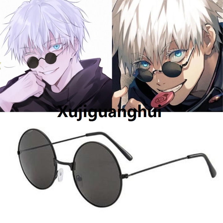 Xujiguanghui Anime Jujutsu Kaisen Glasses Gojo Satoru Sunglasses ...