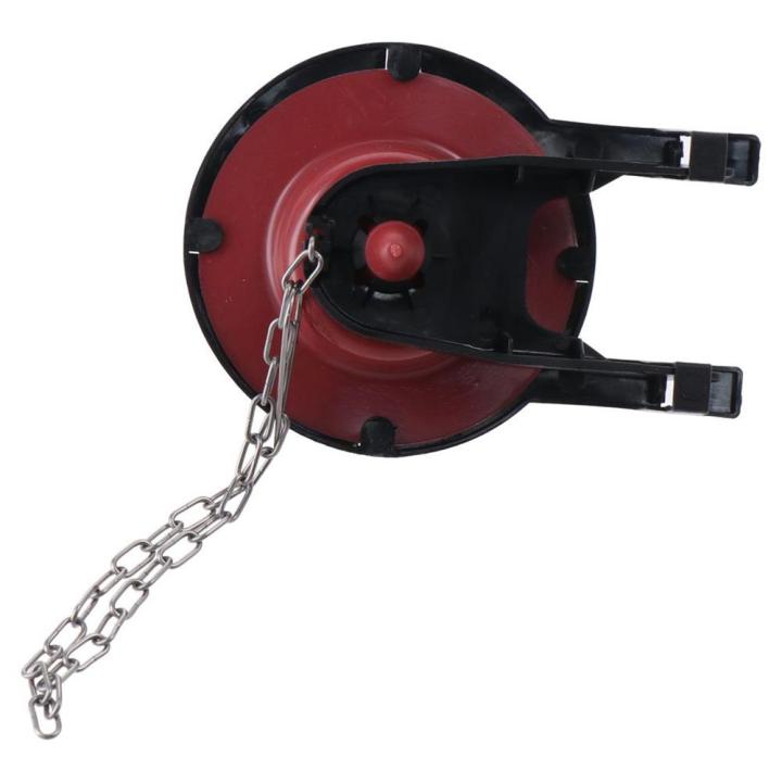 Flush Valve US Standard Toilet Flapper Black and Red Float Float Racket ...