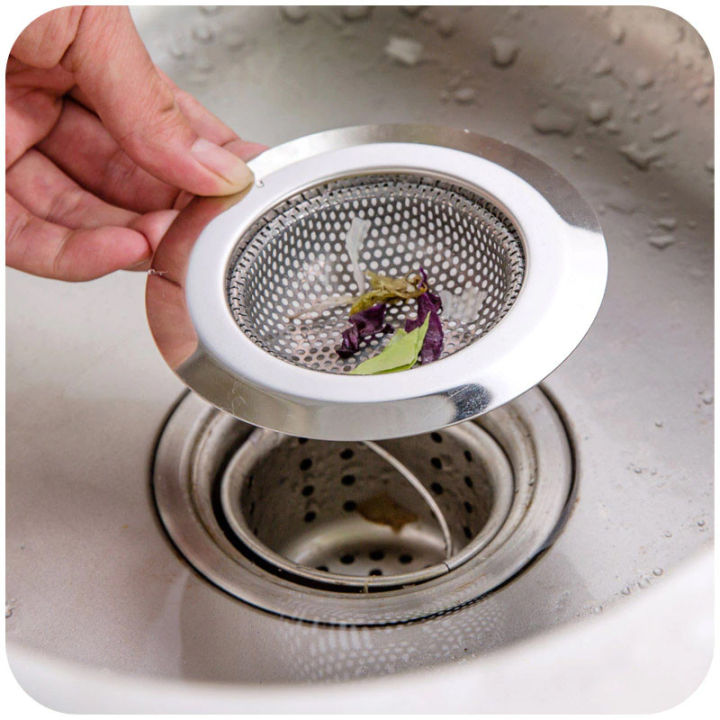 Kitchen Sink Drain Strainer Stainless Steel Anti-clogging Mesh Drain ...