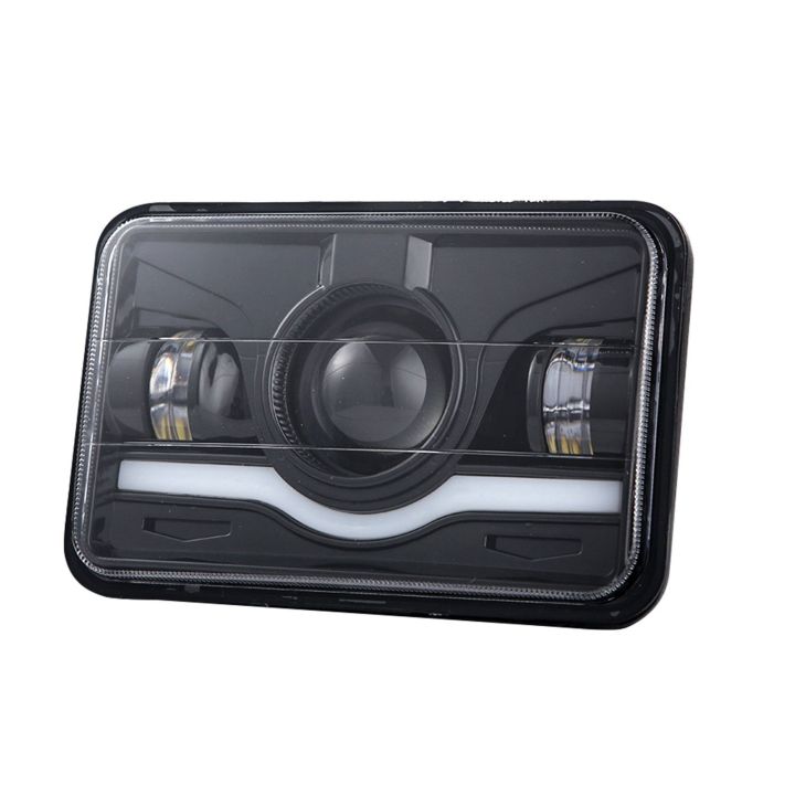 4x6 Inch LED Headlight 5 Inch Rectangular Headlamp with High Low Beam ...