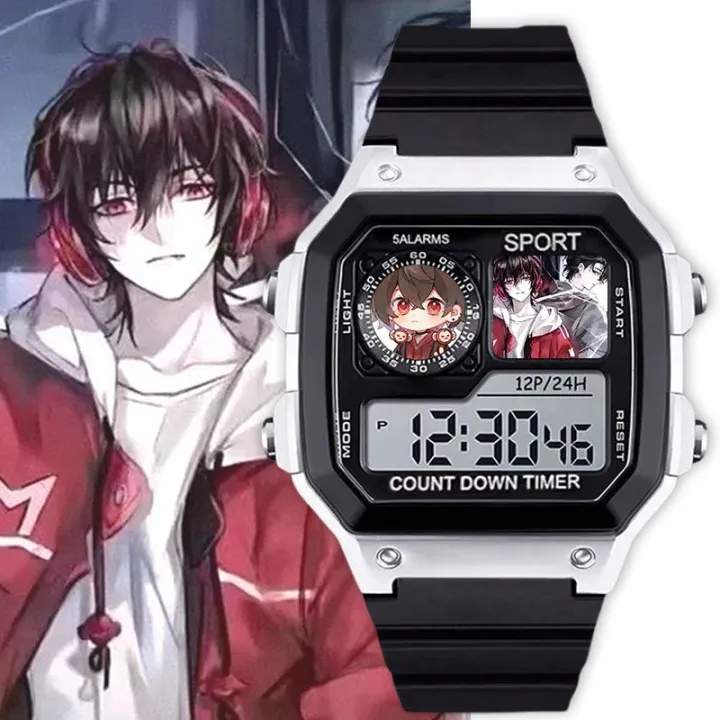Jingfeng Mu Si Cheng Liu Hua Peripheral Watch Peripheral Small Square ...