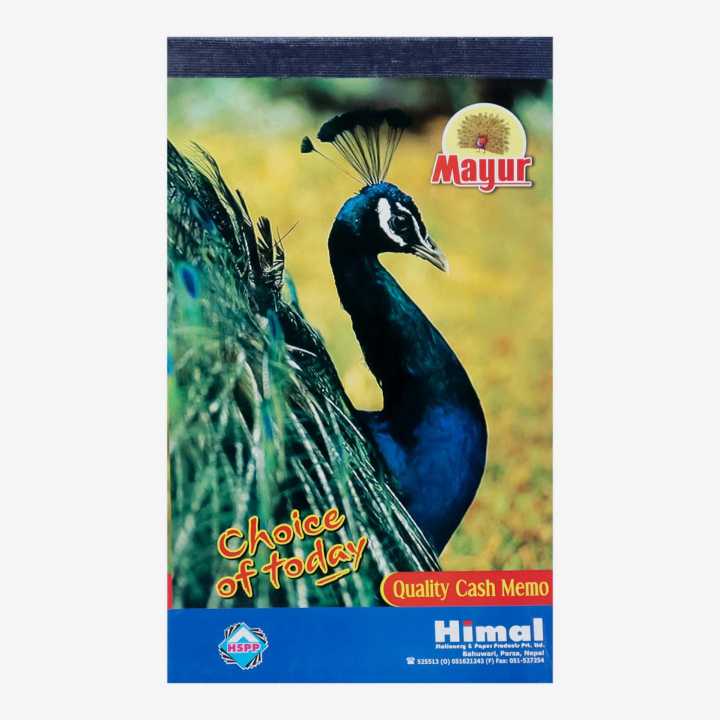 Mayur Quality Cash Memo (50 Leaf) | Daraz.com.np
