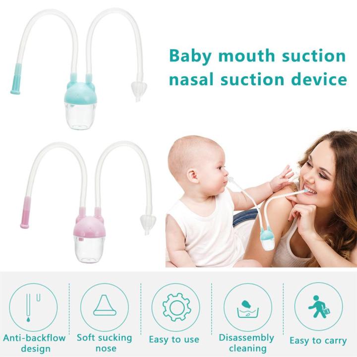 HT-Baby Nose Cleaner Nasal Aspirator Mouth Suction Device | Daraz.com.np