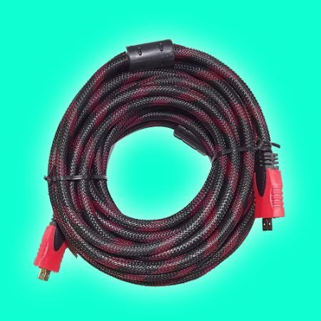 Basics Premium-Certified Braided HDMI Cable - Supports Ethernet, 3D, 4K ...