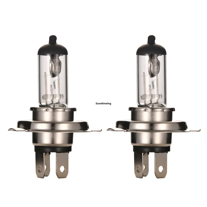 GOOFIT 2pcs/set Motorcycle H4 Head Light Bulbs 12v 35w High Low Beam ...