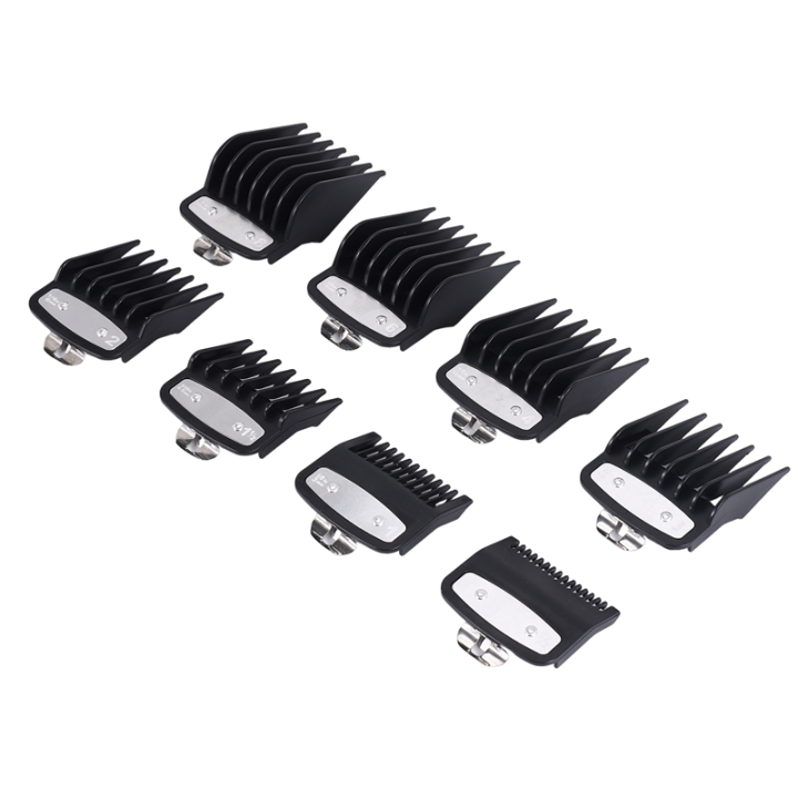 For Hair Clipper Guide Comb Cutting Limit Combs 8Pcs Set Standard ...