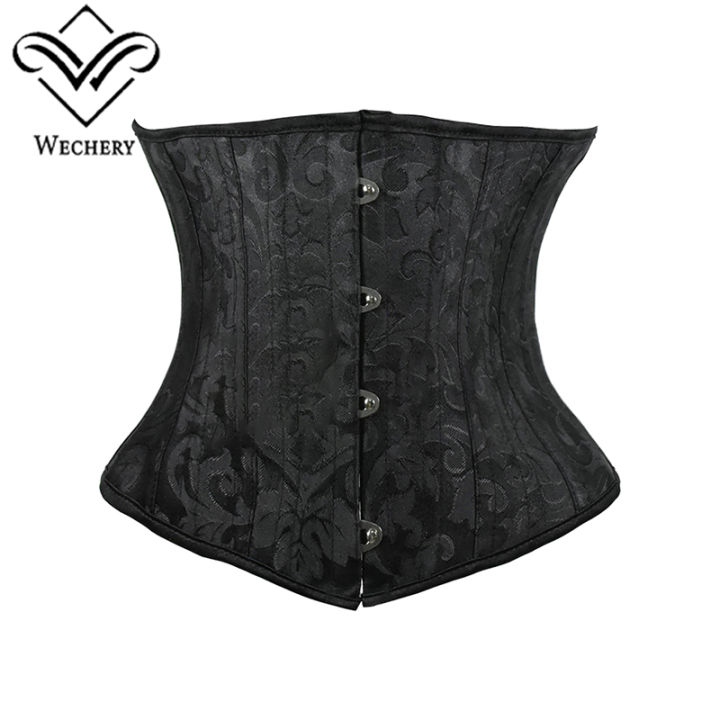 2025 NEW Underbust White Black Corset Woman Belt Plus Size Top Short ...