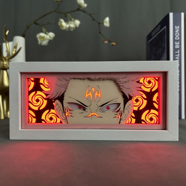 Anime Cartoon Night Lights LED Demon Slayer Denji Berserk Kanroji ...