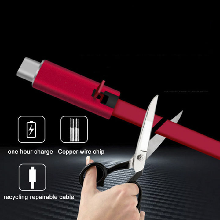 4A Fast Charger Cable Repairable USB Data Charging Cord 1.5m Recycled ...