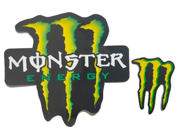 Monster Energy Combo Sticker For Mobile, Laptop, Bike, Scooter And Car ...