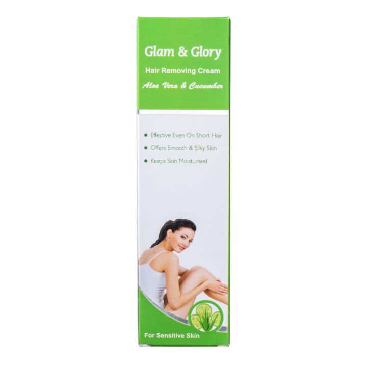 Hair Removal Cream with Aloe Vera & Cucumber 50 gm Hair Remover | Daraz ...