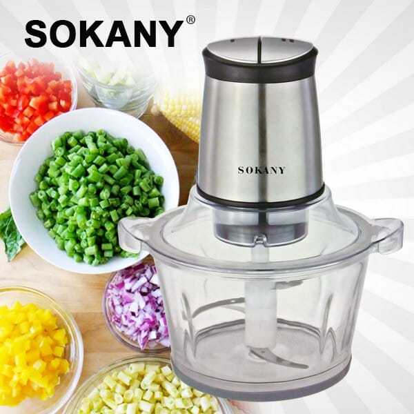 Sokany Mini Wonder Chopper SK-7006 Electric Meat Grinder 2L Electric ...