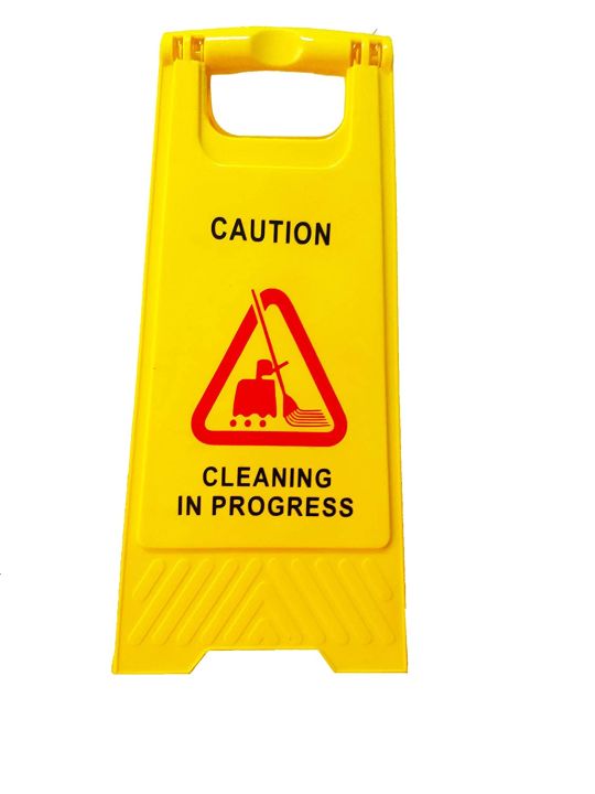 Cleaning In Progress Sign Board | Daraz.com.np