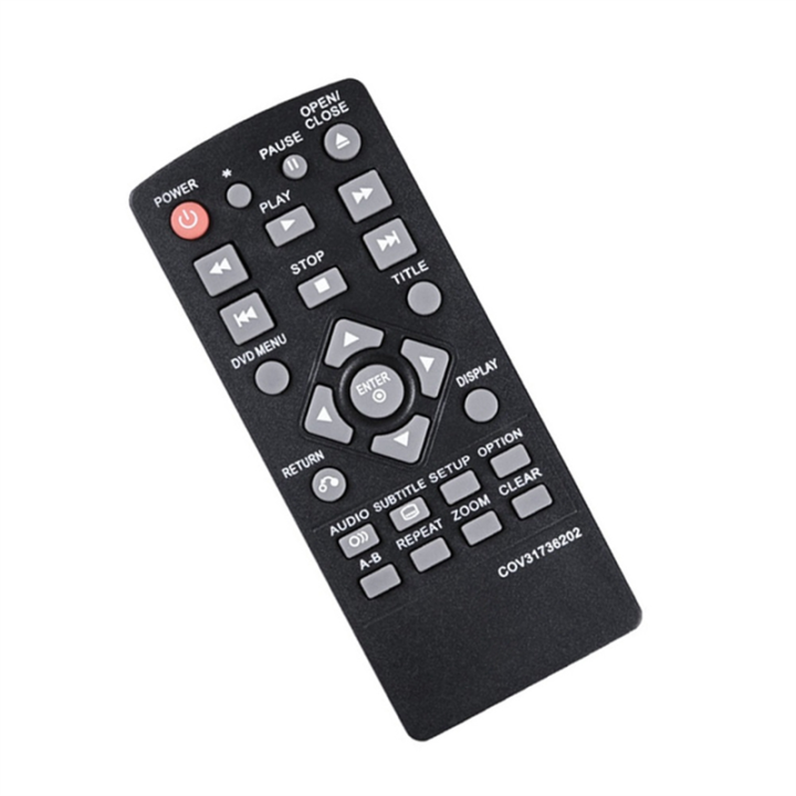 SptrryRemote Control for DVD Player COV31736202 for DP132NU DP132 ...