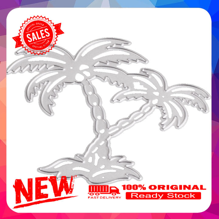 Coconut Tree Cutting Die DIY Scrapbook Paper Cards Making Craft Stencil ...