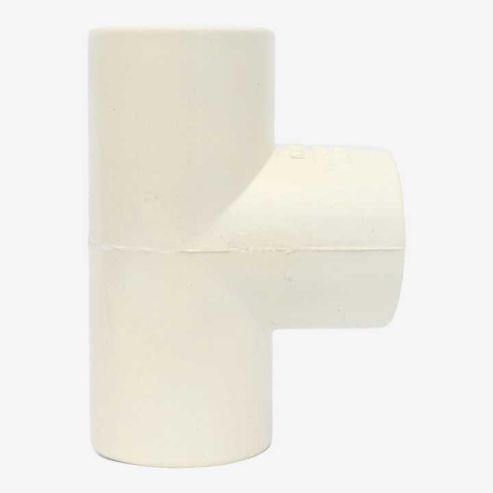 Cream Color Pvc Tee Socket 1/3/4 | Daraz.com.np