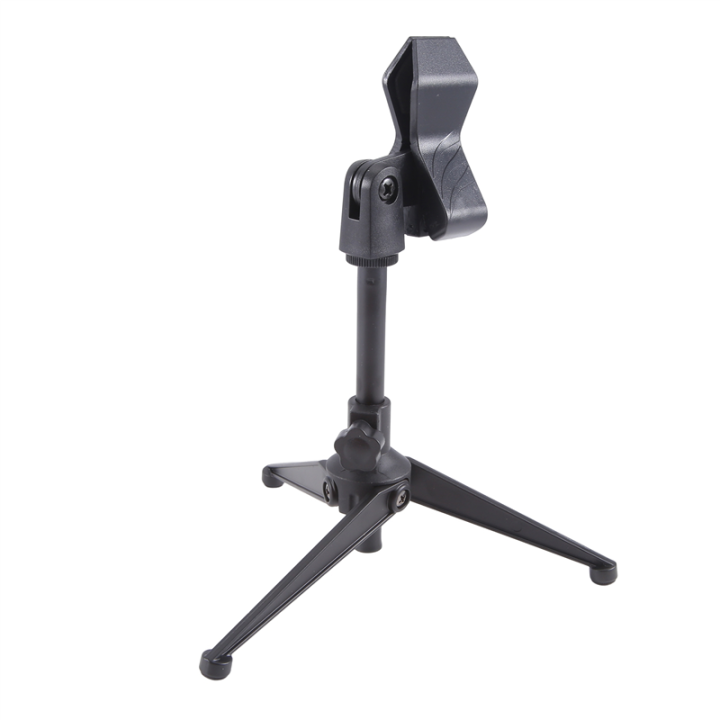 Microphone Stand Desk Tripod for Mic// Go/ Wireless Microphone | Daraz ...