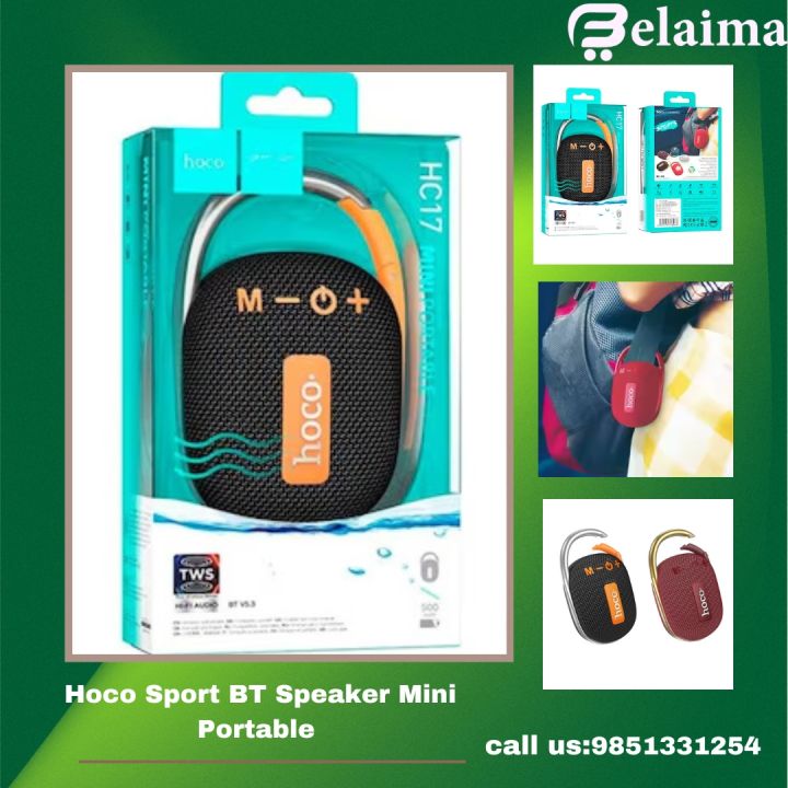 Hoco Sport BT Speaker – Mini Portable Bluetooth Speaker for Powerful ...