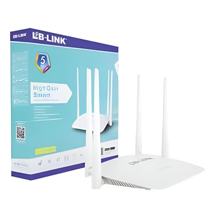 LB-Link White 300m Wireless Router (BL-WR450H), For Home/Office, 300 ...