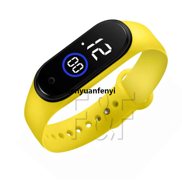 Renyuan Stylish M3 M4 Touch LED Smart Sports Digital Bracelet ...