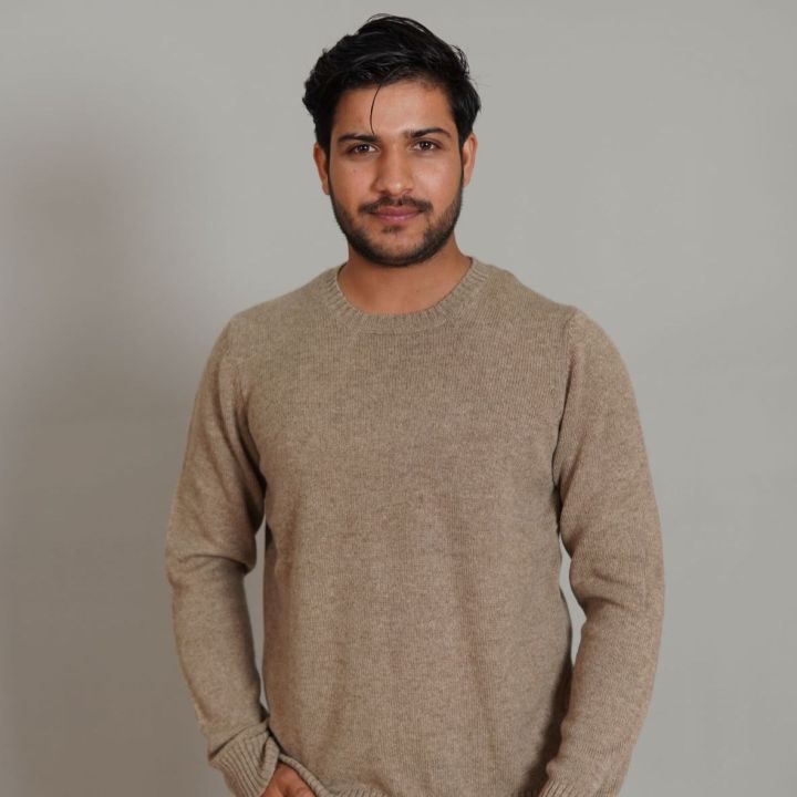 Voto Cashmere Round Neck Sweater For Men | Daraz.com.np