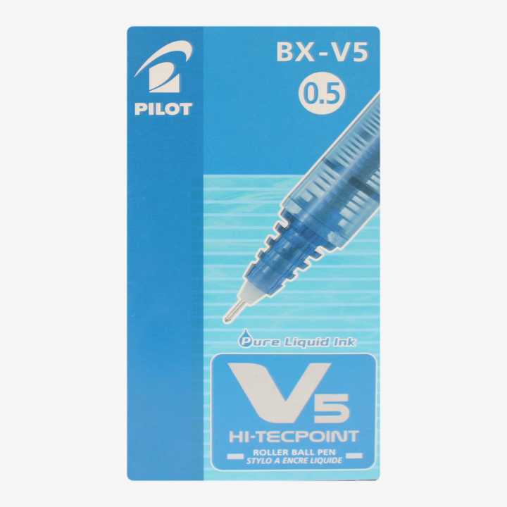 Pilot Pen V5 Blue, Box 10 Piece | Daraz.com.np