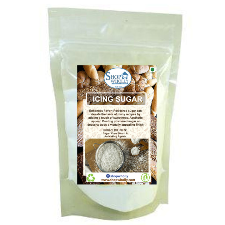 ShopWholly Premium Icing Sugar – Super Fine Powdered Sugar for Baking ...