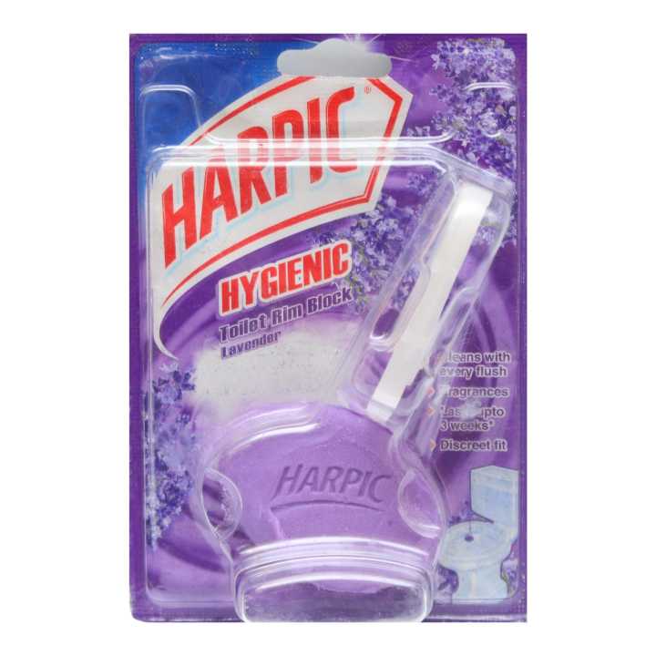 Harpic Hygienic Toilet Rim Block Fragrance Lavender (26g/5pcs) | Daraz ...