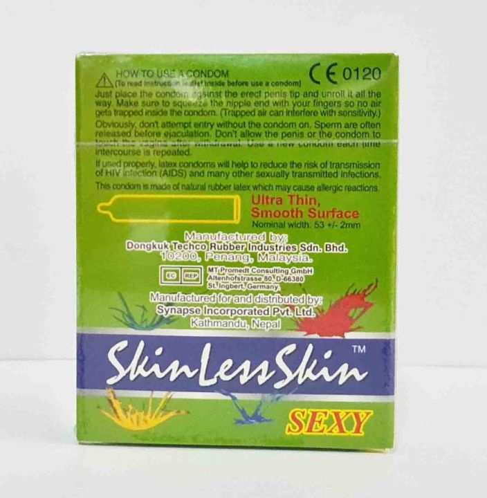 Skinless Skin Condom For Men | Daraz.com.np