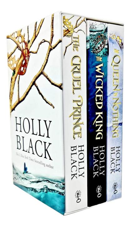 The Folk of the Air Series Books 1 - 3 Collection Box Set by Holly Black ( The Cruel Prince ...