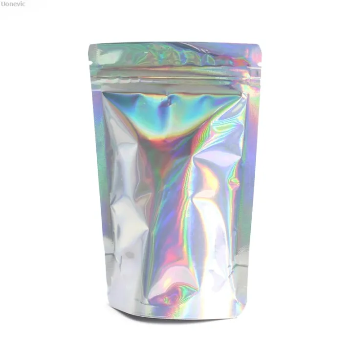 Uonevic Chain Packing Bag Shipping Parts Silver Aluminum F Ziplock Bag ...