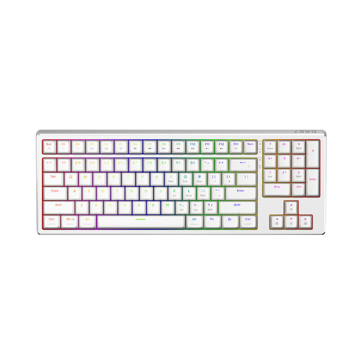 1STPLAYER GA87 (White) RGB Mechanical Keyboard | Daraz.com.np