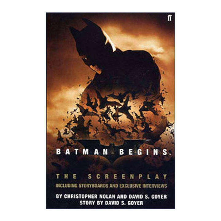 Batman Begins in English: The Screenplay: Including Storyboards ...