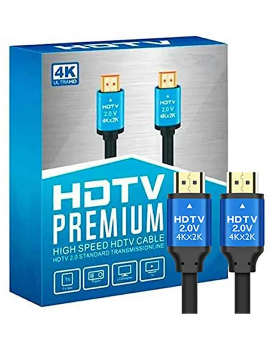 HDMI Cable HDTV Premium 4K HDMI 10 | 15 | 20 | 30 Meter Cable Black ...