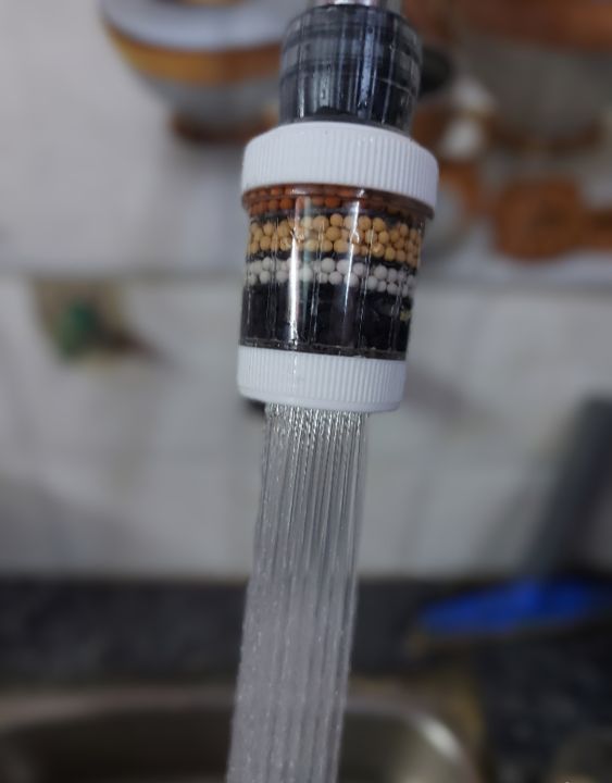 Kitchen tap, filter nozzle, universal faucet extension, anti splashing ...