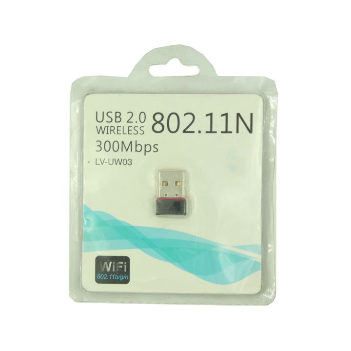 Wireless WiFi USB Adapter 300Mbps LV-UW03 For Pc and Mac Laptop | Daraz.com.np