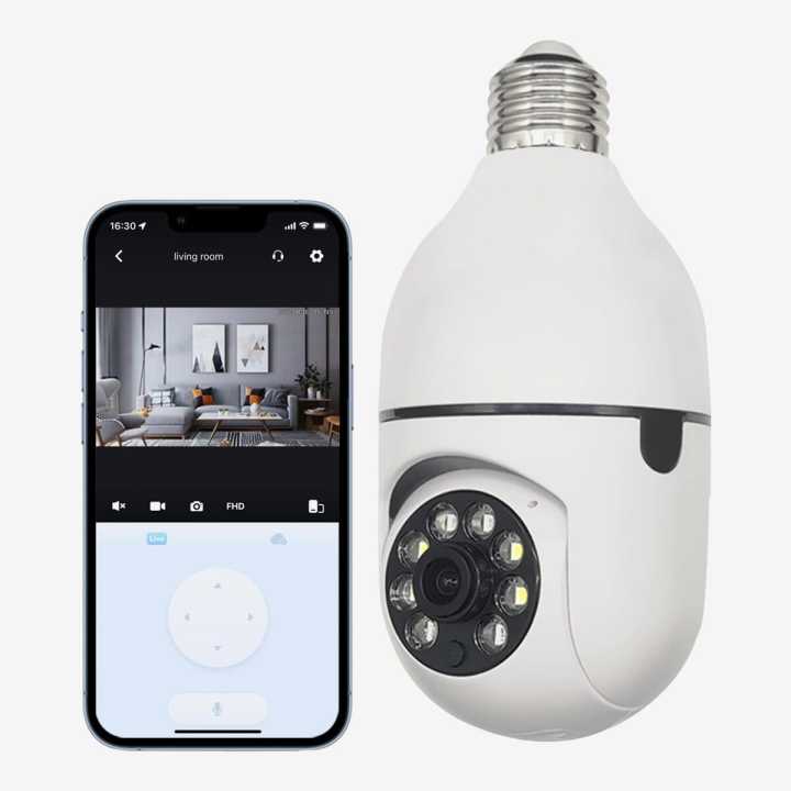 Wi-Fi Panorama Bulb Camera | Daraz.com.np