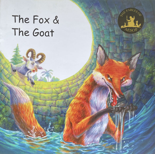 The Fox & The Goat, Children's Book, Pictorial, Aesop's Fables | Daraz ...