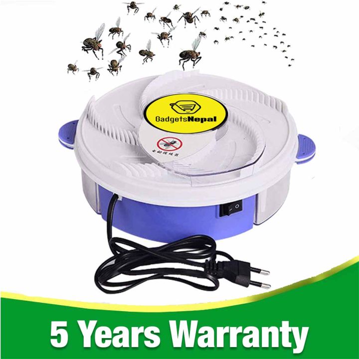 Automatic Electric Fly Trap | Silent & Non-Toxic Pest Control ...