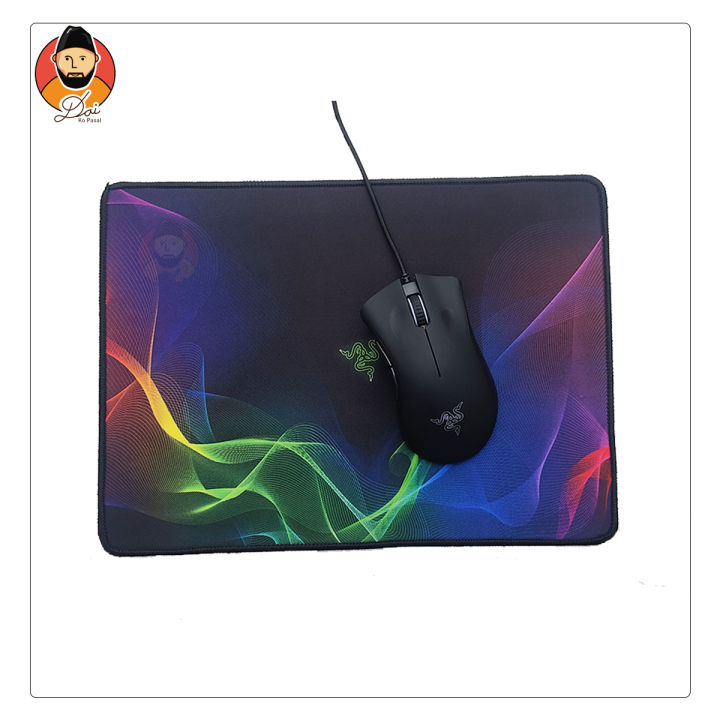 Razer Locking Edge Prism Wave Design Gaming Mouse Pad - 340*250*6 MM ...