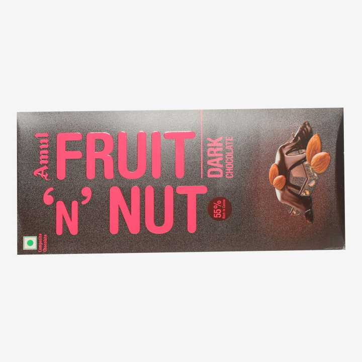Amul Fruit N Nuts Dark Chocolate 150gm | Daraz.com.np