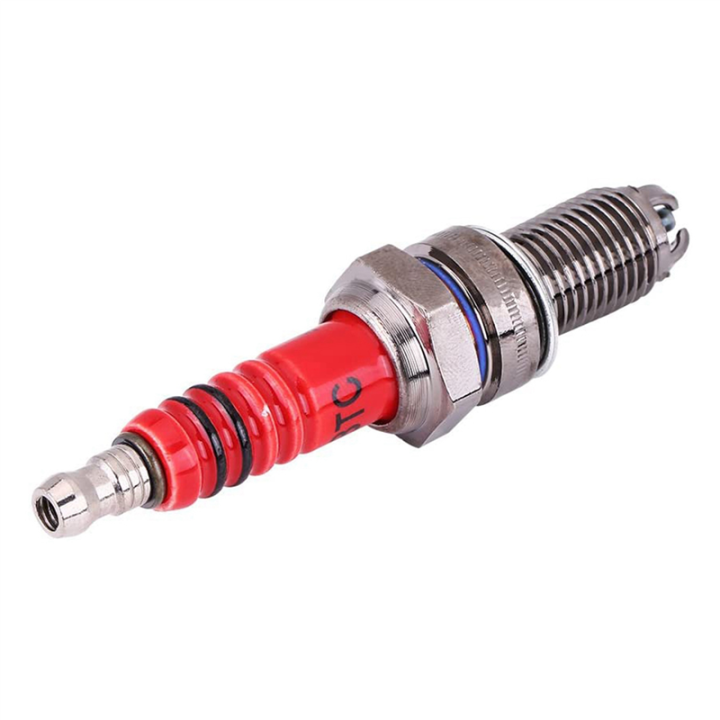 6 Pcs 3-Electrode Spark Plug D8TC for 125Cc 150Cc 200Cc 250Cc ...