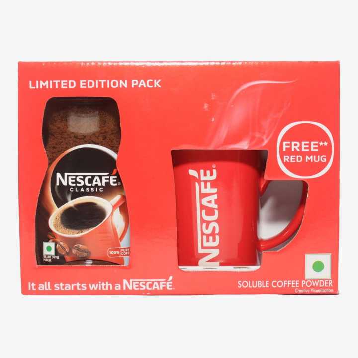 Nescafe Classic With Red Mug 100g | Daraz.com.np